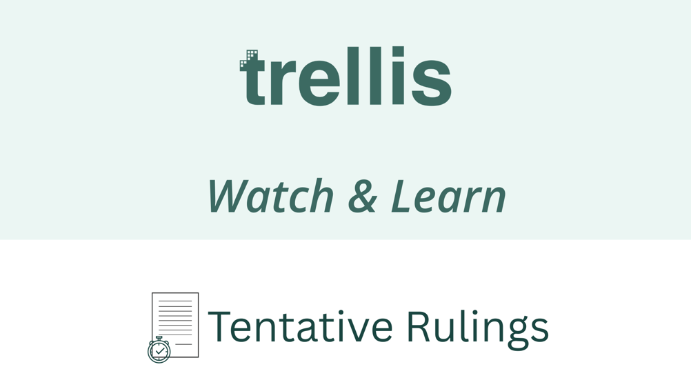Trellis Law Video Library